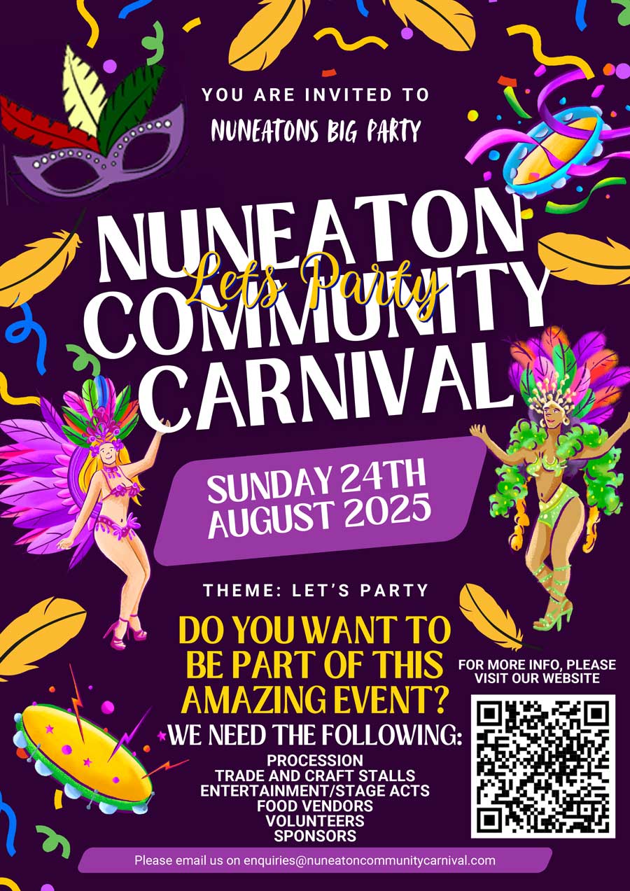 🎡Nuneaton Carnival – Nuneaton BID Ltd